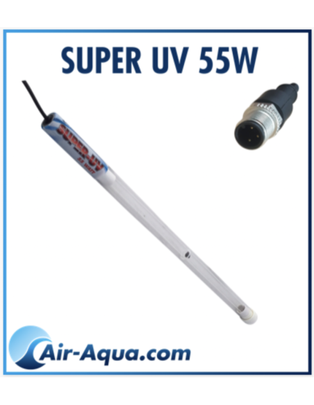 LAMPE IMMERGÉ UVC AMALGAM 55W AIR AQUA - justkoi.fr